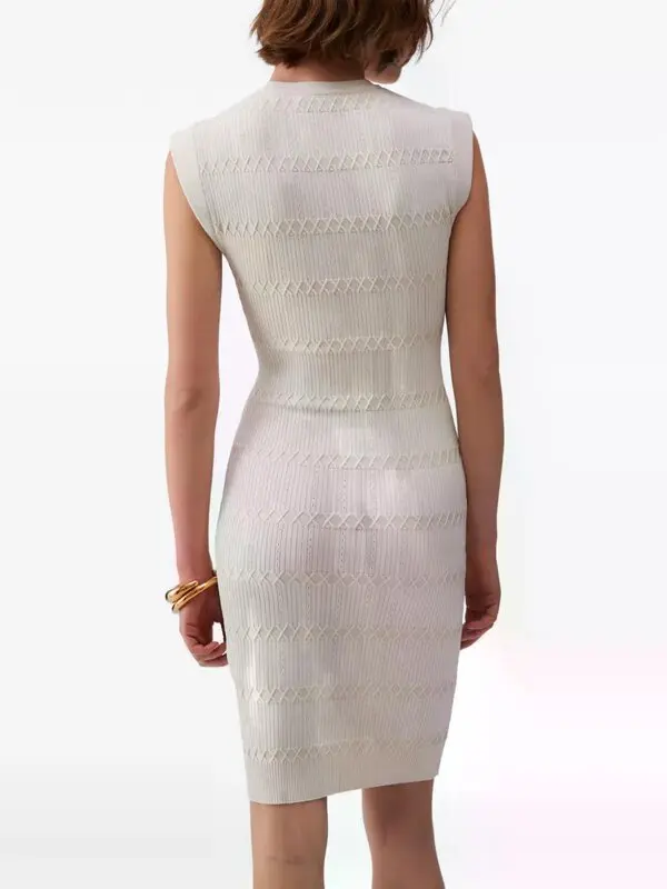 Liu Jo Sleeveless Round Neck Knit Dress