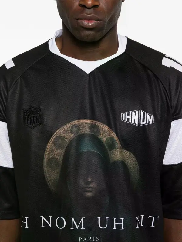 IH NOM UH NIT Holy Mary Graphic T-shirt