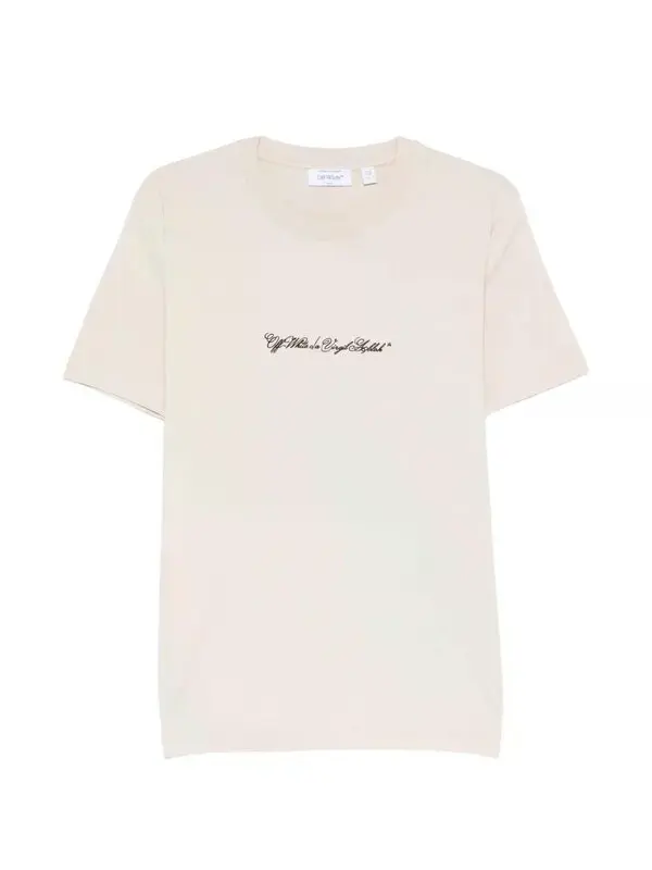 Off-White Printed T-shirt - Neutrals
