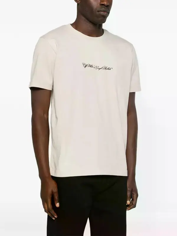 Off-White Printed T-shirt - Neutrals