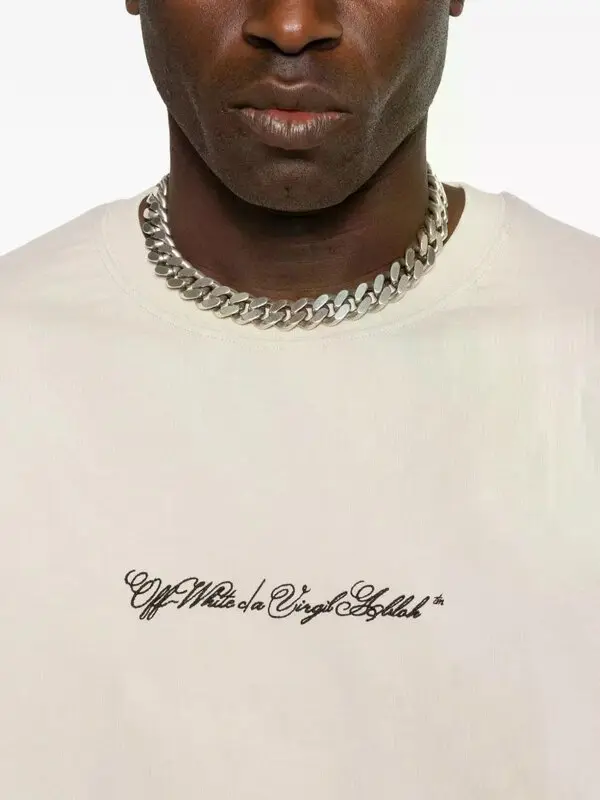 Off-White Printed T-shirt - Neutrals