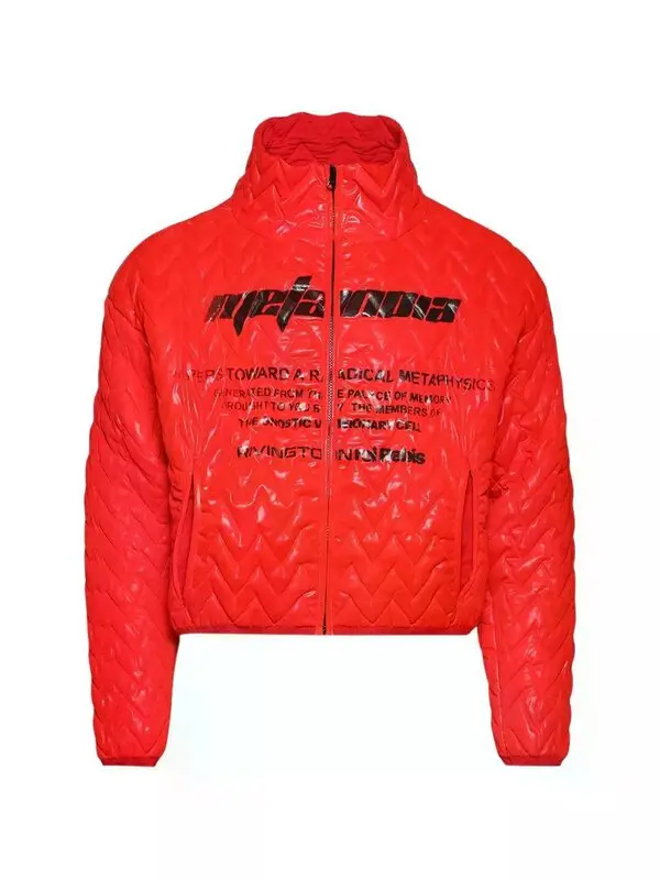 RRR123 Zip-fastening Jacket - Red