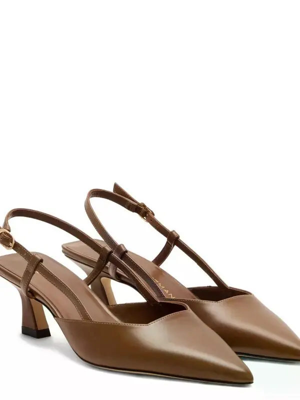 STUART WEITZMAN Cutout Pointed Pumps