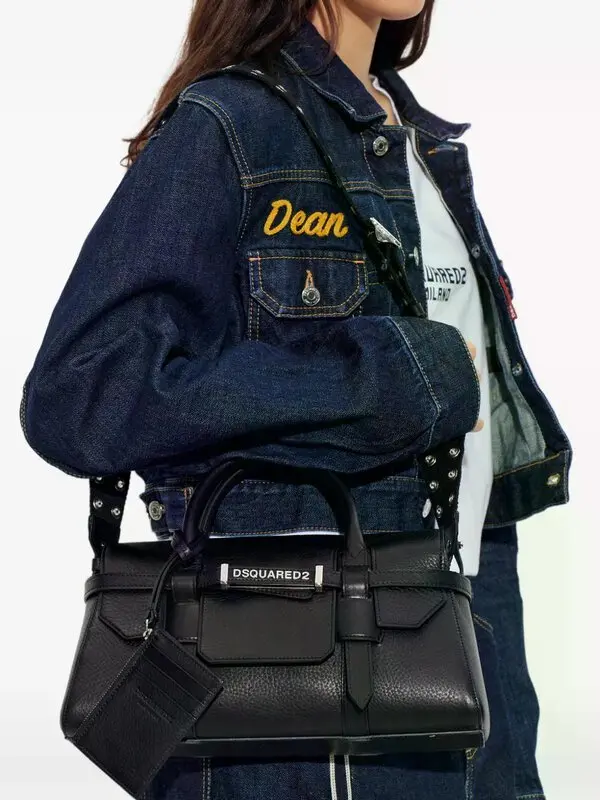 Dsquared2 Logo-lettering Tote Bag - Black