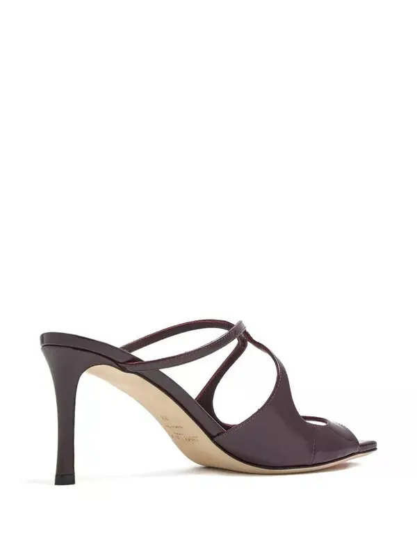 JIMMY CHOO Anise Leather Heeled Sandals