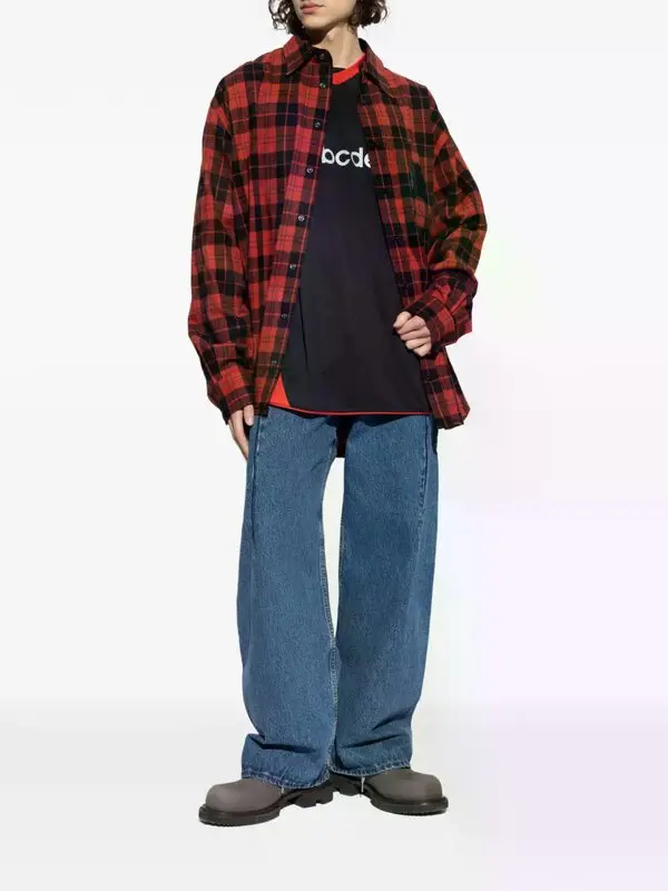Vetements Button-fastening Jeans