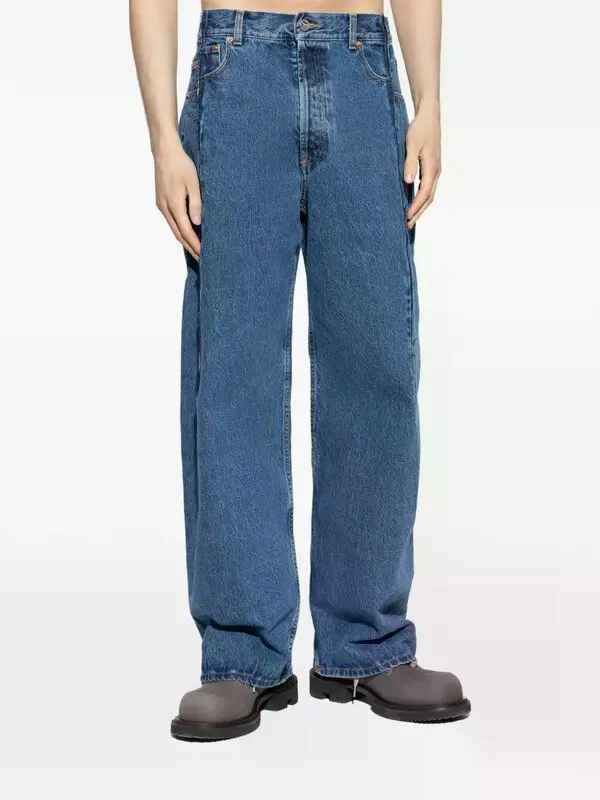 Vetements Button-fastening Jeans