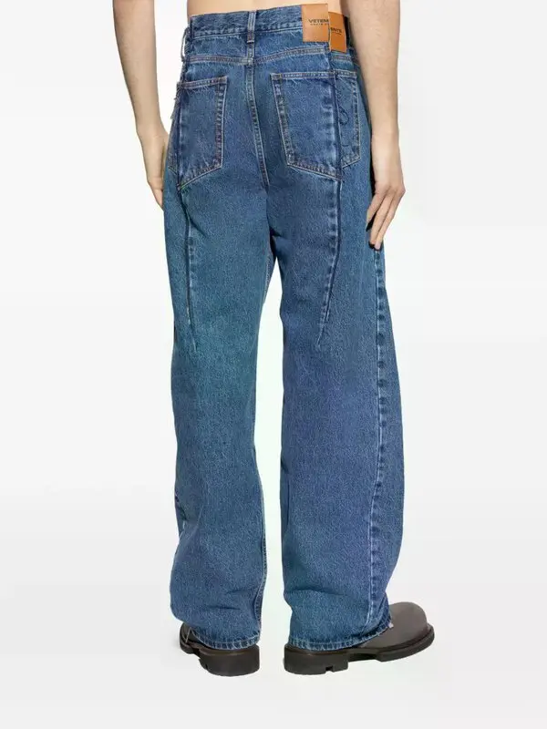 Vetements Button-fastening Jeans