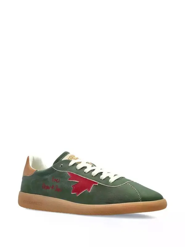 Dsquared2 Rebels Lace-up Fastening Sneakers - Green