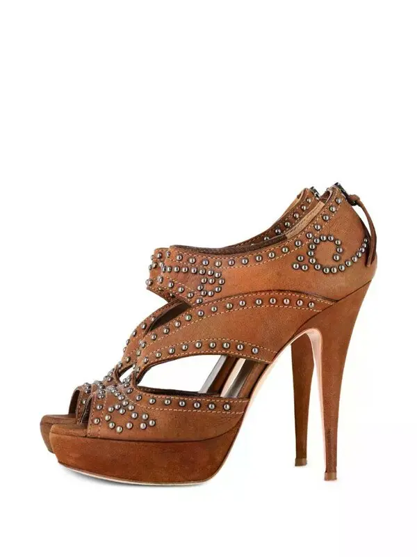 Miu Miu Studded Platform Pumps