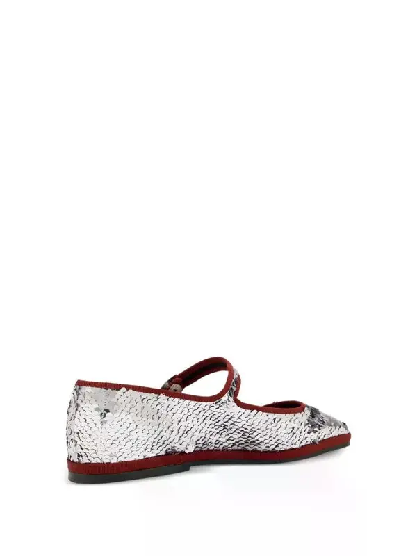 CAPULETTE Bambinetta Pietra Ballet Flats - Silver