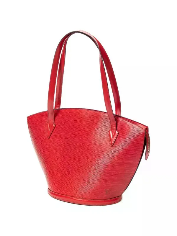 LOUIS VUITTON 1996 Gm Saint Jacques Tote Bag - Red