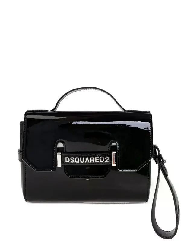 Dsquared2 Leather Top Handle Bag - Black