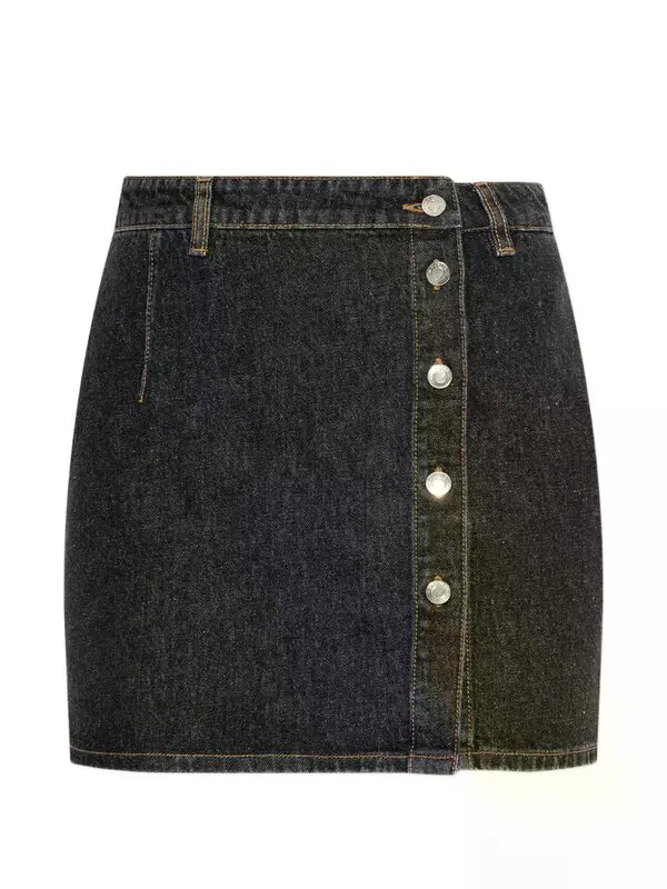 IRO PARIS Button-fastening Mini Denim Skirt