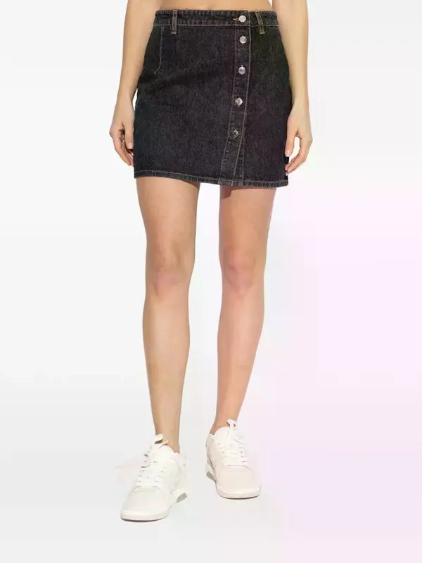 IRO PARIS Button-fastening Mini Denim Skirt