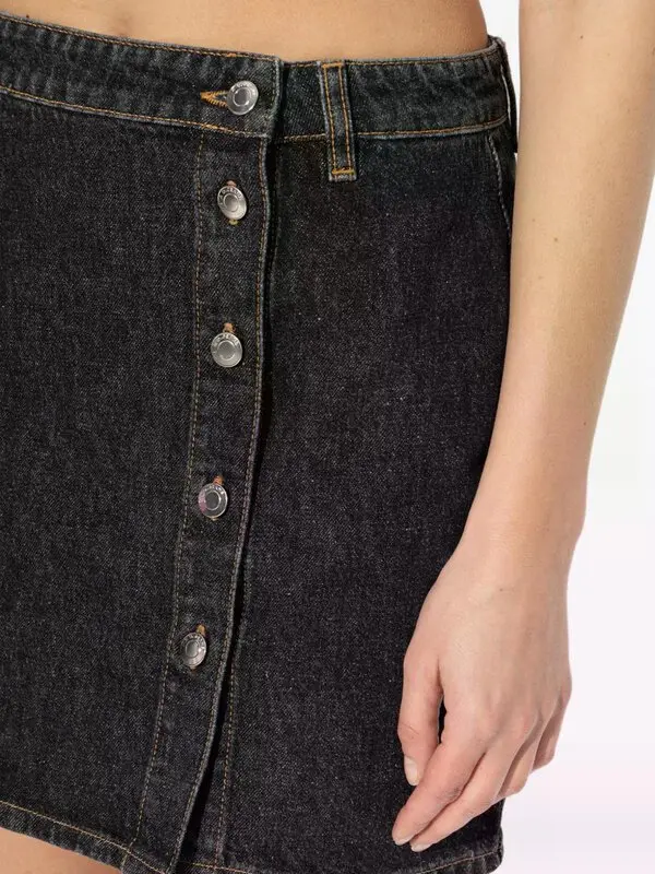 IRO PARIS Button-fastening Mini Denim Skirt