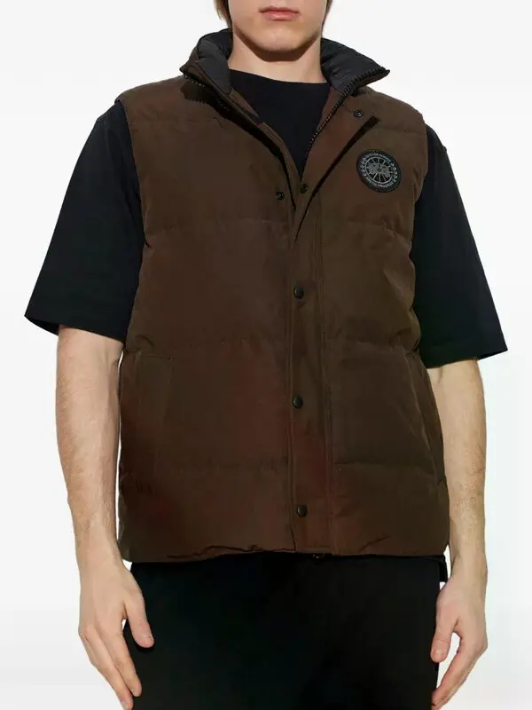 Canada Goose Padded Gilet With Logo Patch