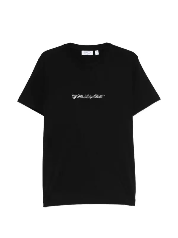 Off-White Script Arrow Embroidered T-shirt