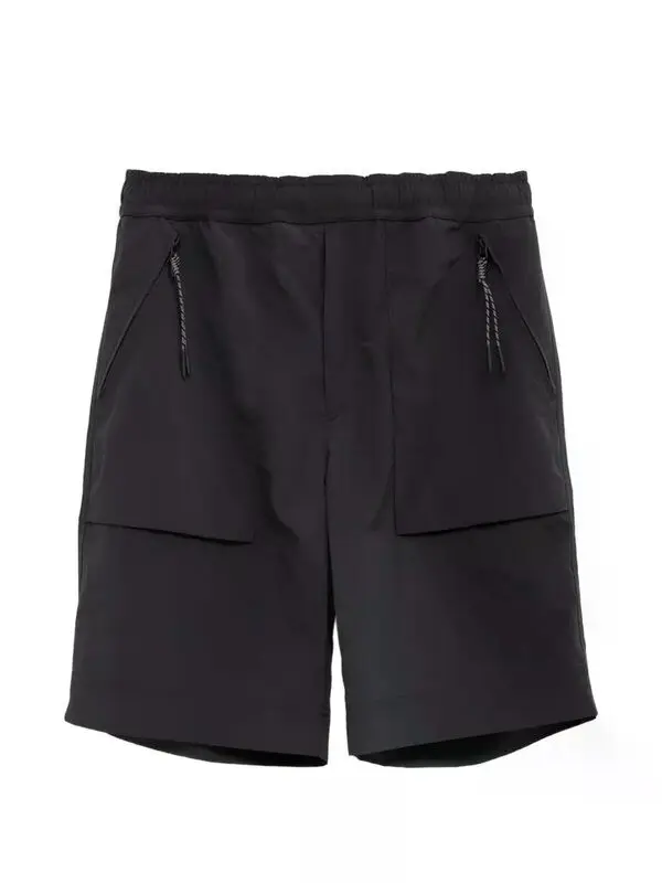 Moncler Elasticated Drawstring Shorts - Black