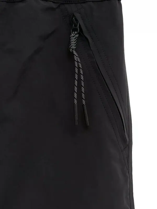 Moncler Elasticated Drawstring Shorts - Black