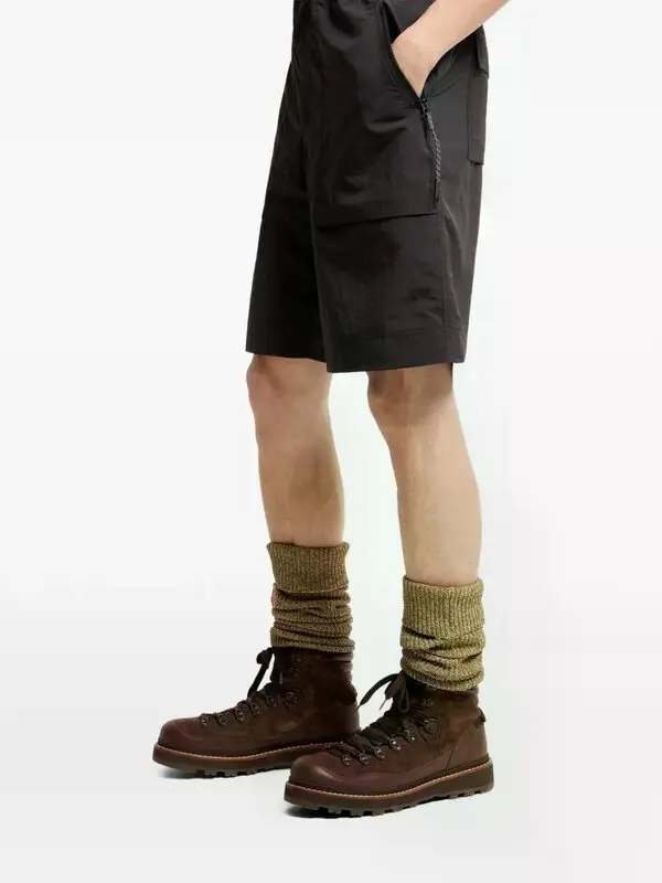 Moncler Elasticated Drawstring Shorts - Black
