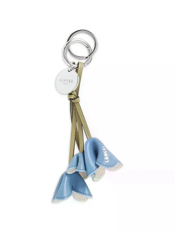 LANCEL Tutti Fleuri Keyring - Blue