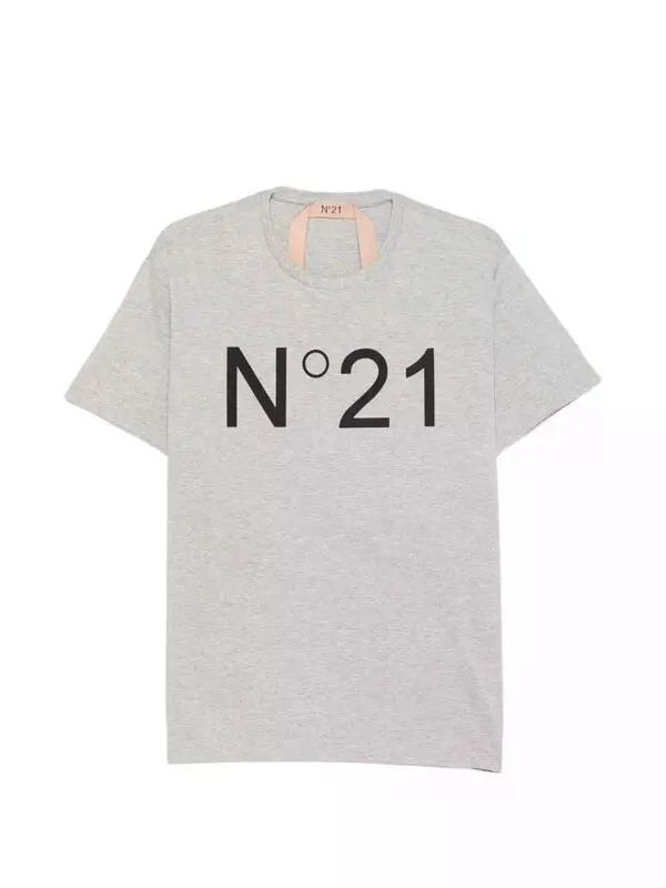 N°21 Logo-print T-shirt - Grey