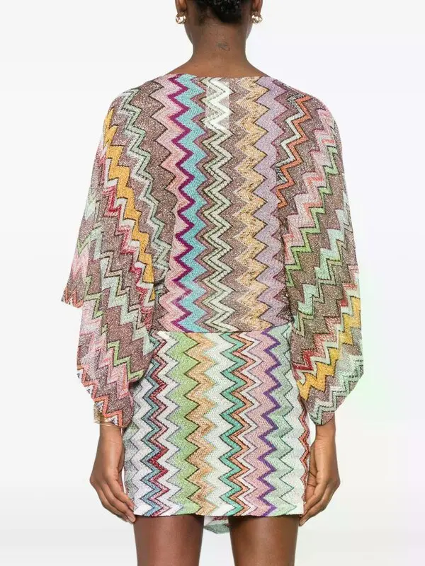 Missoni Zigzag Blouse - Pink