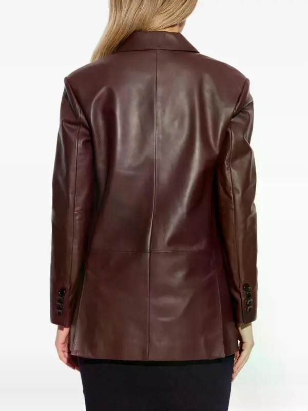 Max Mara Olimpia Leather Jacket