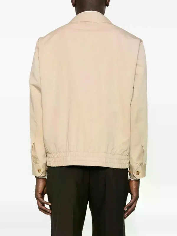 LARDINI Aiden Zip-up Jacket - Neutrals