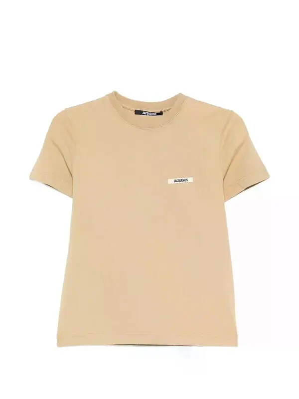 Jacquemus Gros Grain T-shirt - Neutrals