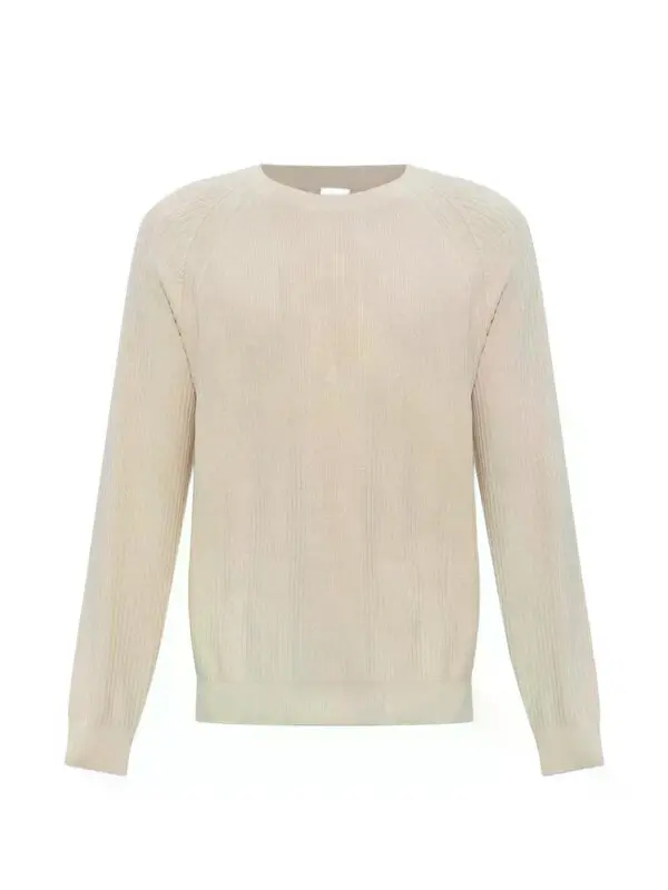 Paul Smith Ribbed Crew-neck Knit Sweater