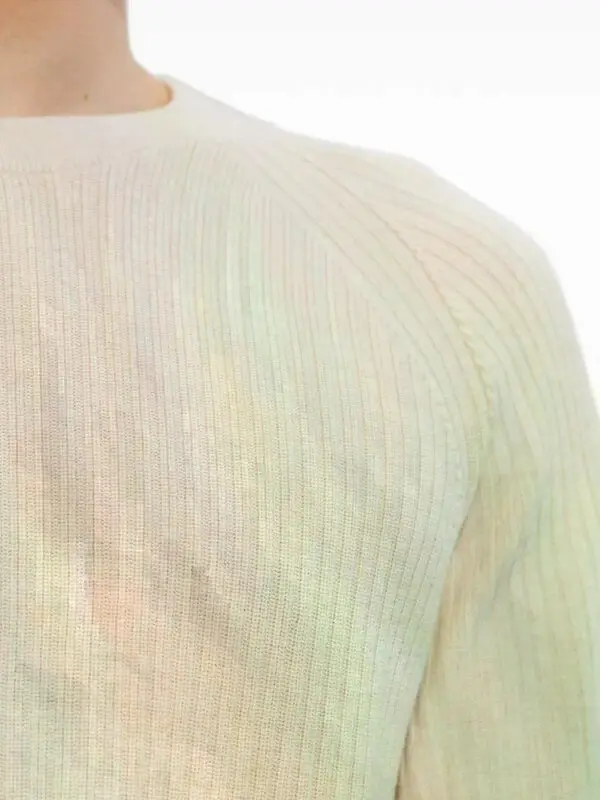 Paul Smith Ribbed Crew-neck Knit Sweater