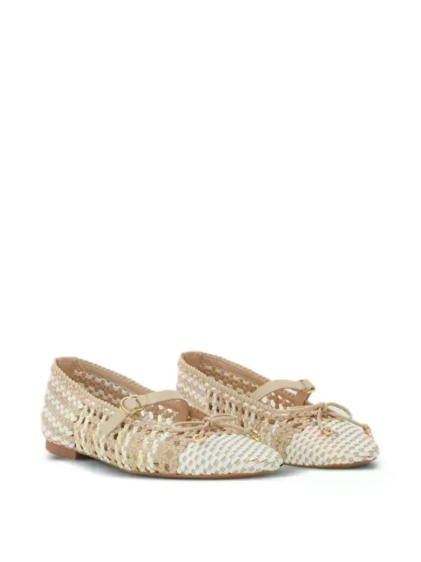 ODISSI Lina Braided Ballet Flats