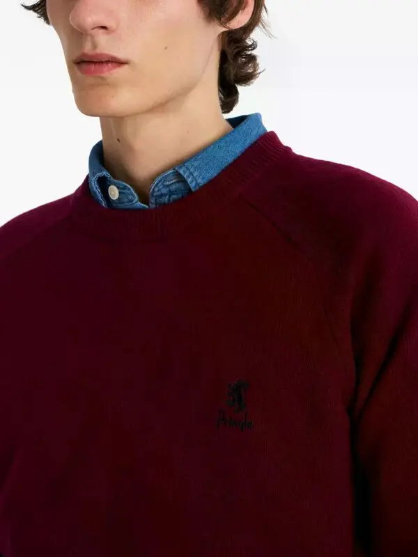 Pringle Of Scotland Crew-neck Sweater With Logo