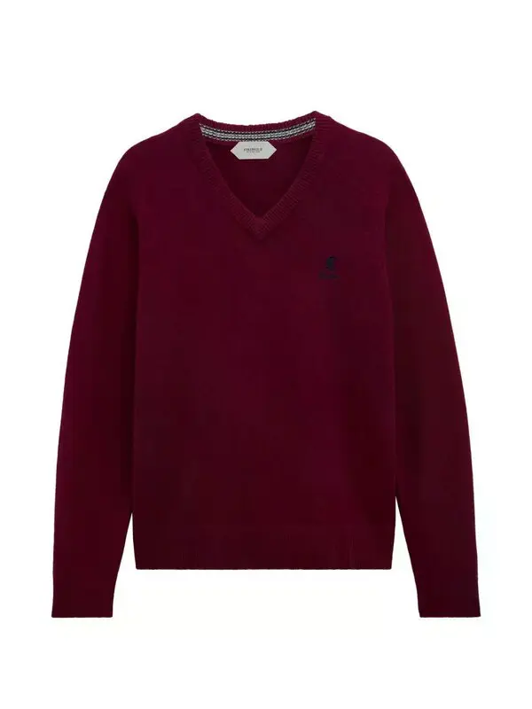Pringle Of Scotland V-neck Sweater - Red