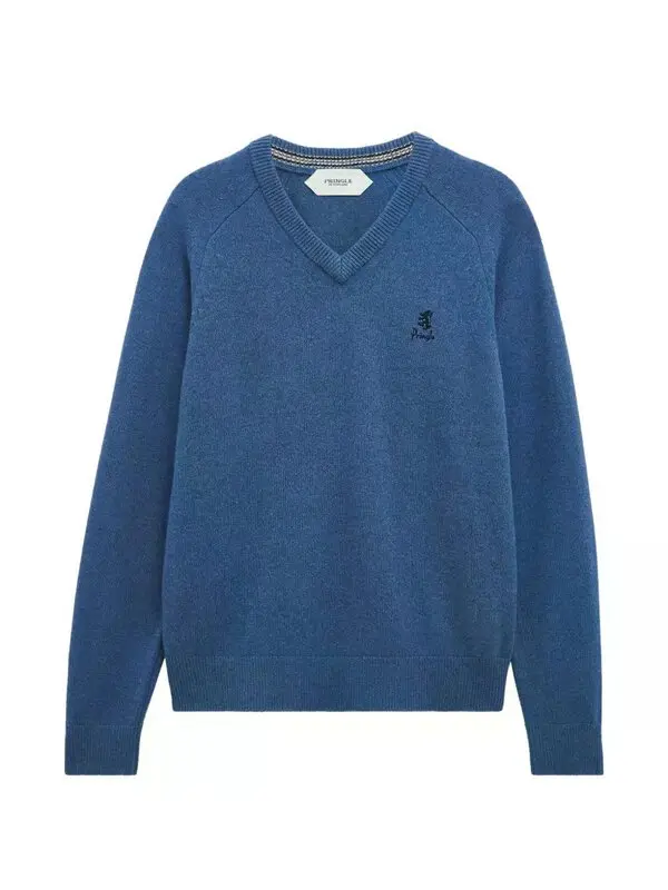 Pringle Of Scotland V-neck Sweater - Blue