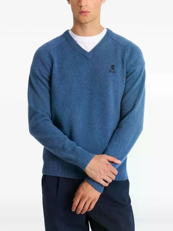 Pringle Of Scotland V-neck Sweater - Blue
