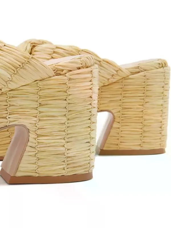 ODISSI Criss-cross Platform Sandals