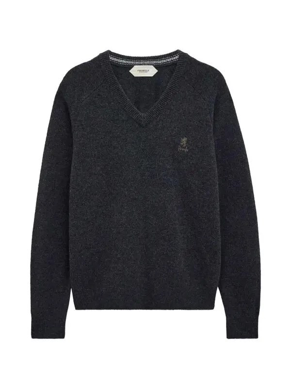 Pringle Of Scotland V-neck Sweater - Grey