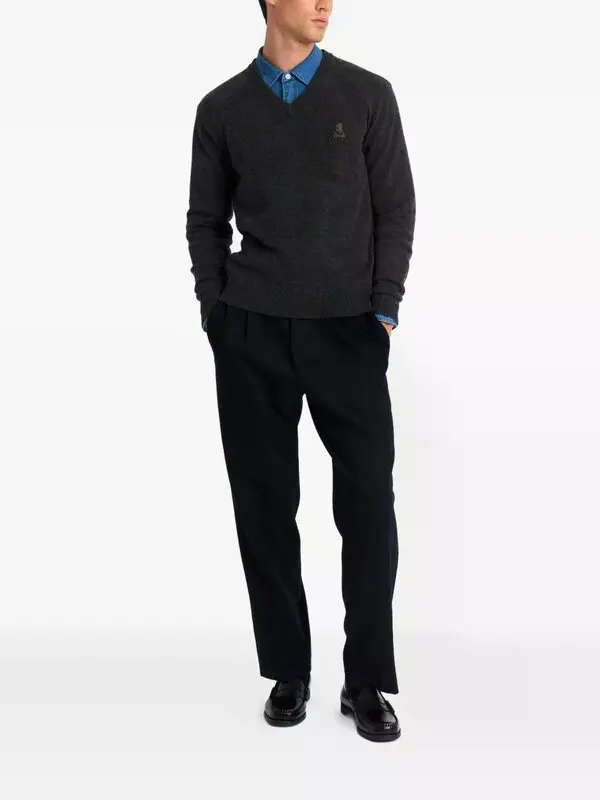 Pringle Of Scotland V-neck Sweater - Grey