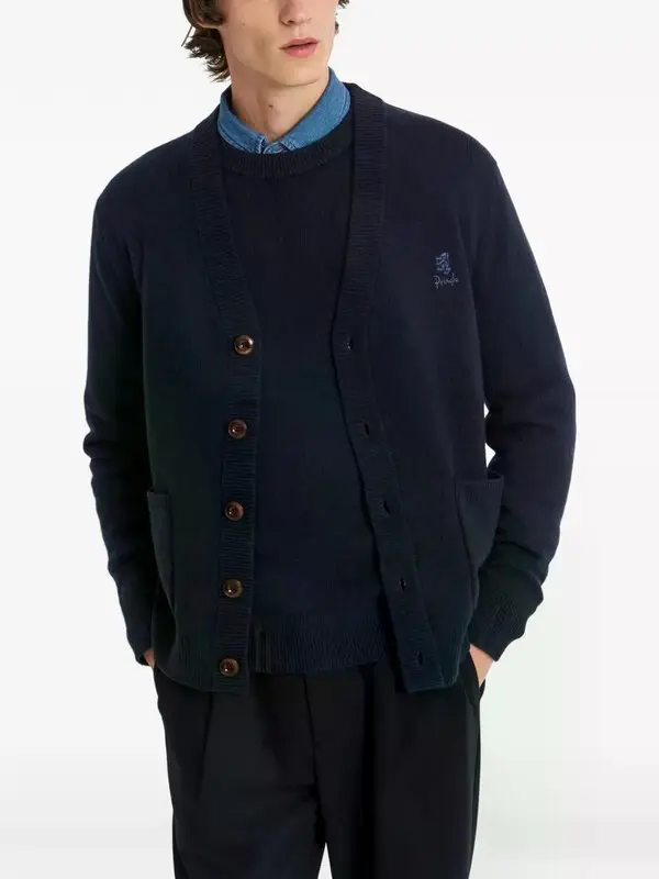 Pringle Of Scotland Logo Cardigan