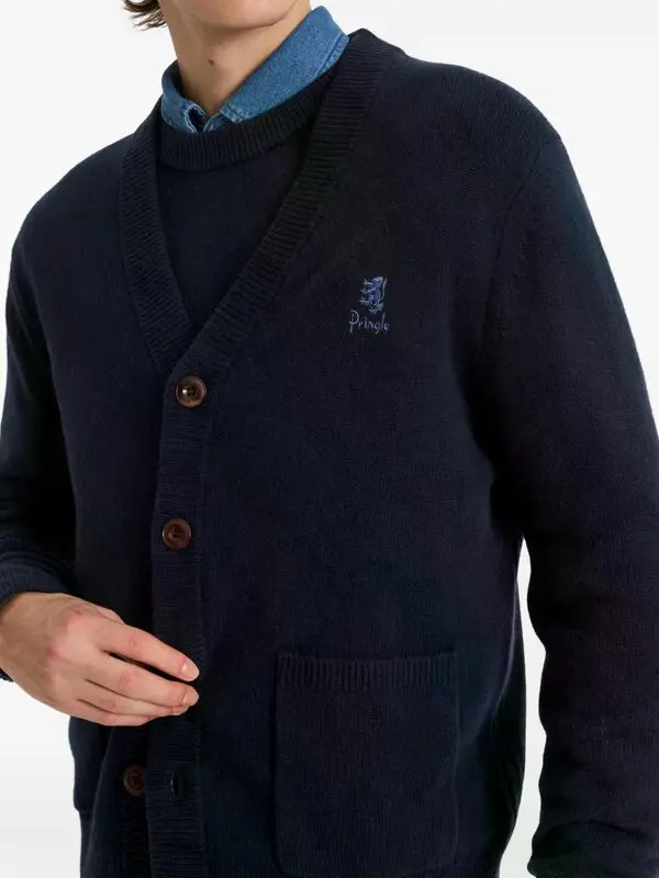 Pringle Of Scotland Logo Cardigan