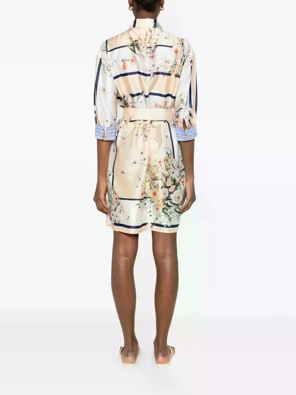 Liu Jo Short Printed Twill Dress