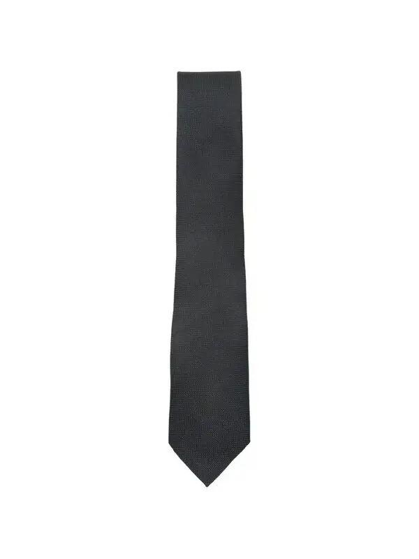 BOSS Textured Neck Tie - Black