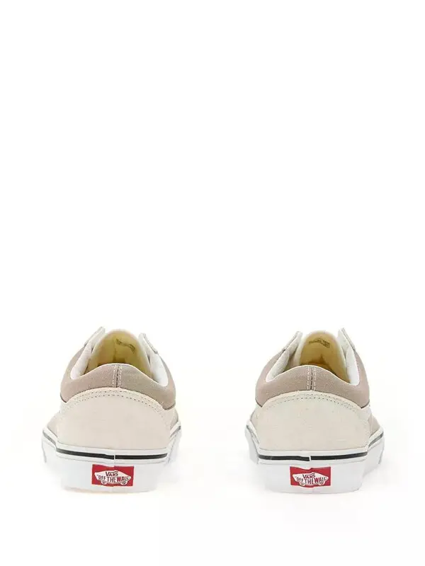 VANS Old Skool Low-top Sneakers With Neutral Beige Stripe Detail - Neutrals