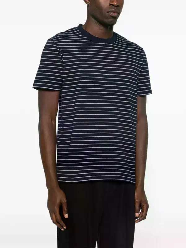 Sandro Striped T-shirt - Black