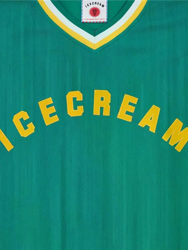 ICECREAM V-neck T-shirt - Green