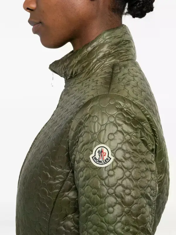 Moncler Flower-quilted Jacket