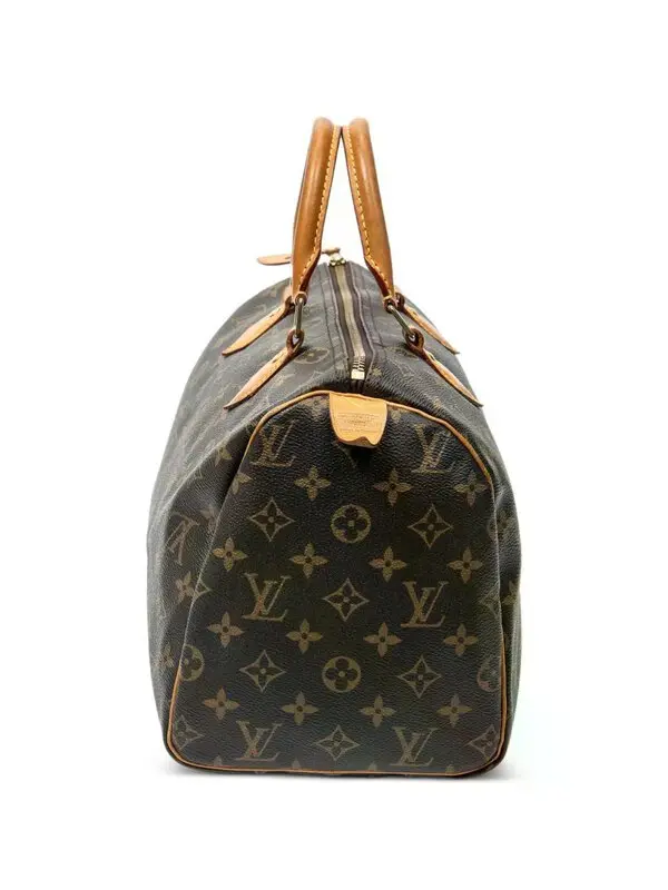 LOUIS VUITTON 2016 30 Speedy Tote Bag - Brown
